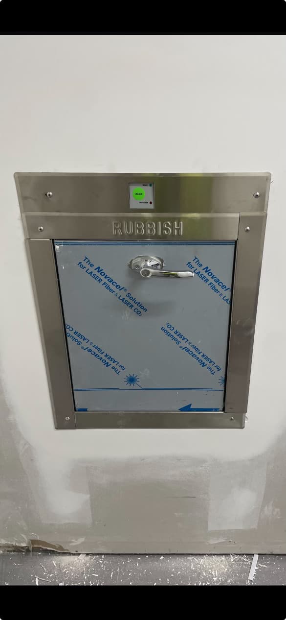 Steel Trash, Recycling & Laundry Chutes for Buildings